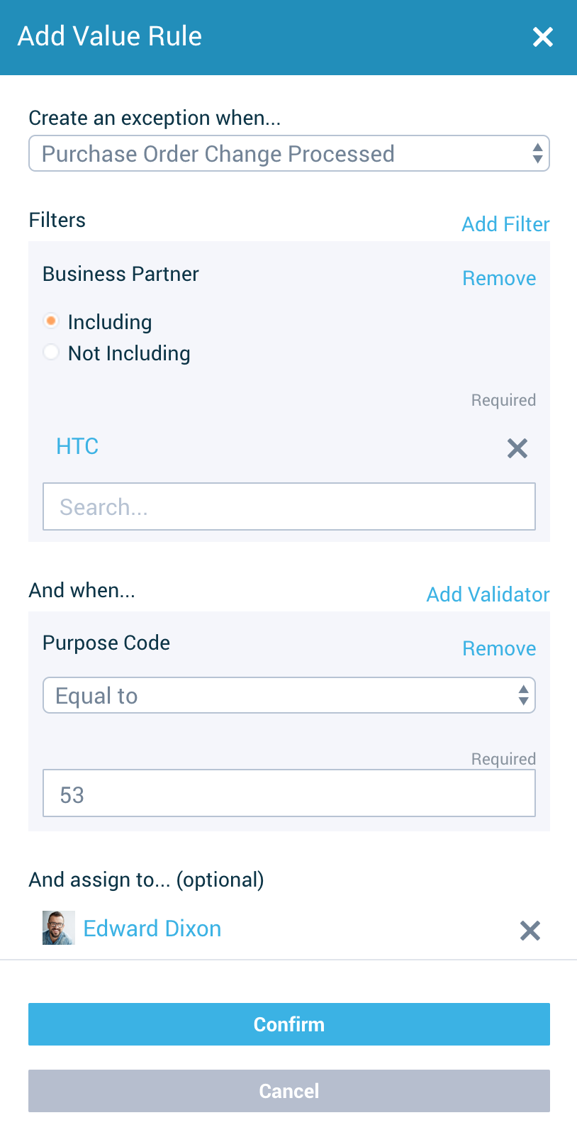 Exception Rules | Syncrofy Help